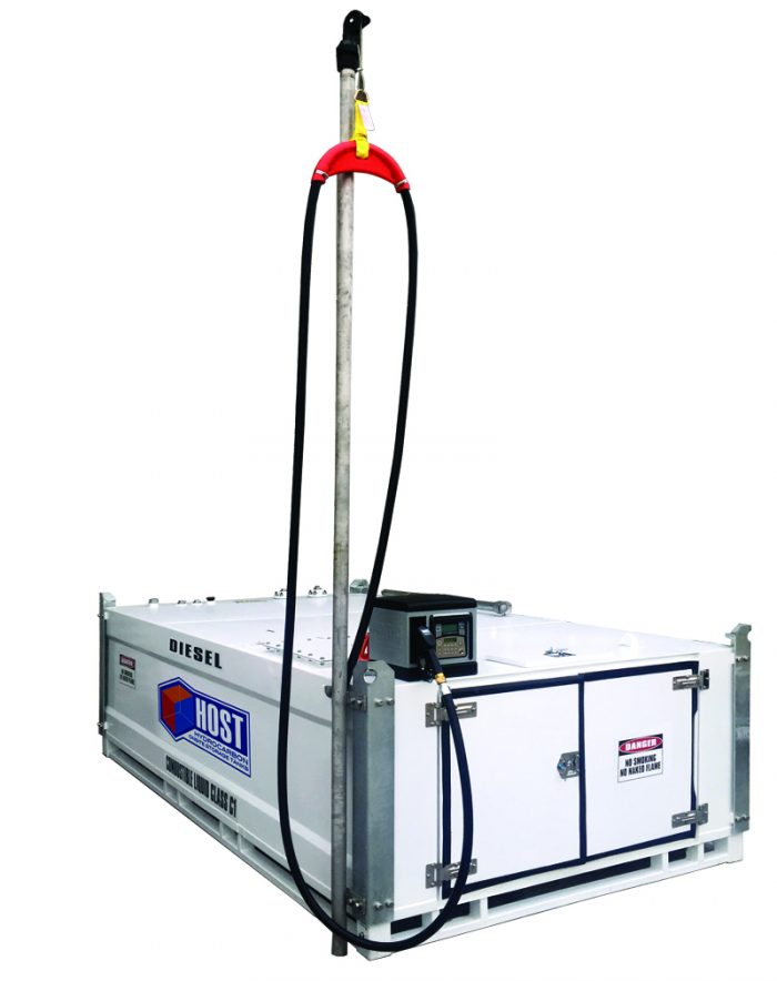 HOST Self Bunded Tank Cube | Small volume and footprint onsite fuel storage