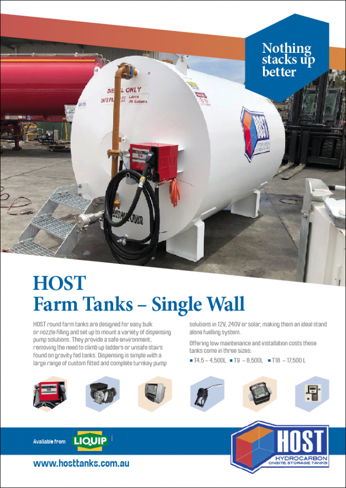 HOST Farm Tanks Brochure - HOST Tanks