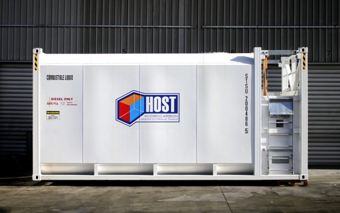 HOST Aviation Self Bunded Tanks | AVGAS & A1 Jet Fuel airfield storage